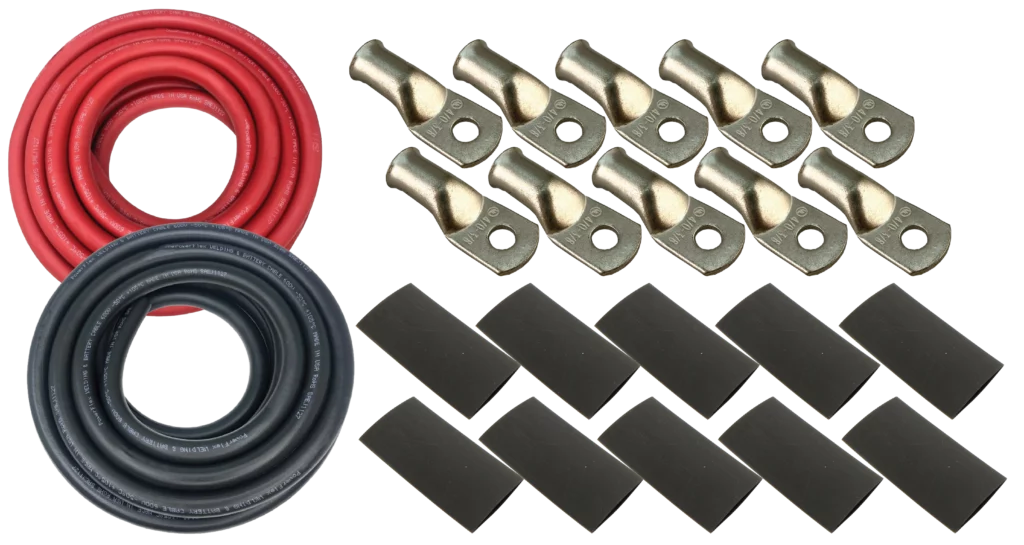 DIY Battery Cable & Lug Bundle - 4/0 AWG | Current Connected