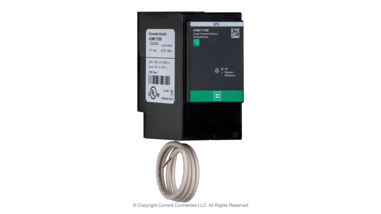 Square D Homeline Plug-in Surge Protector, Plug-In Device for Homeline ...