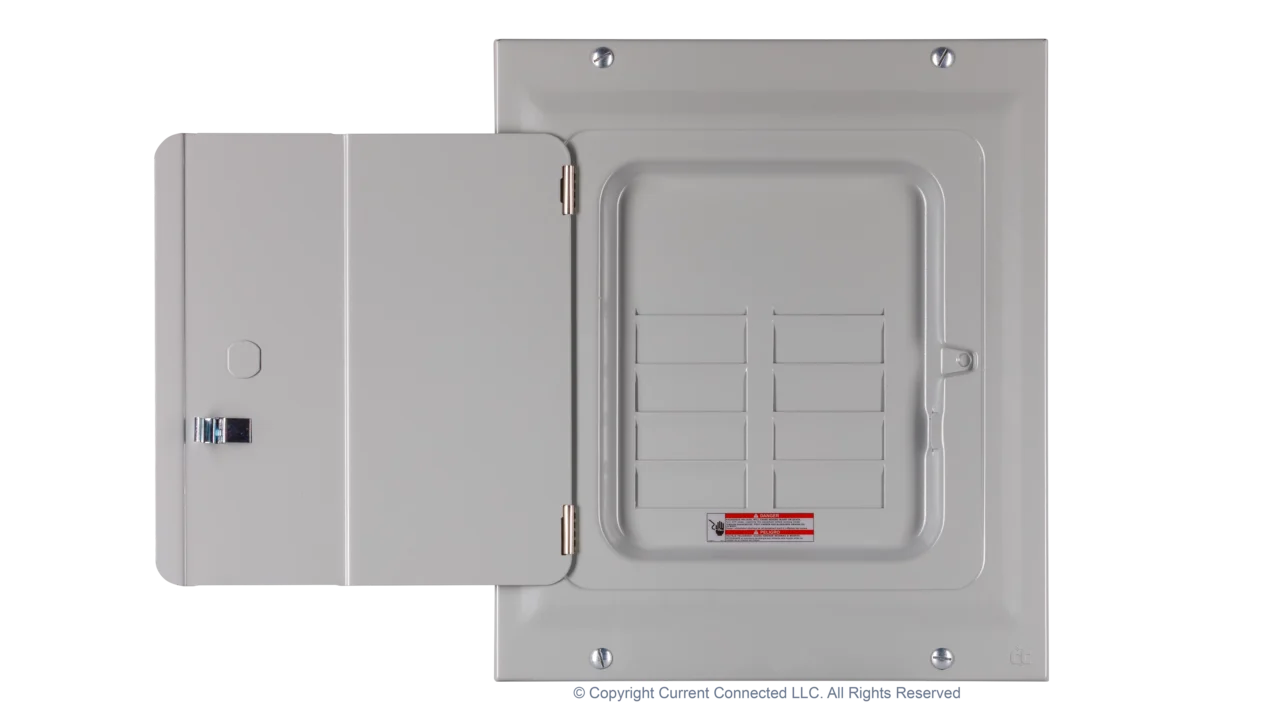 Eaton BR Series 100 Amp 24-Circuit Main Breaker Outdoor Plug on Neutral ...