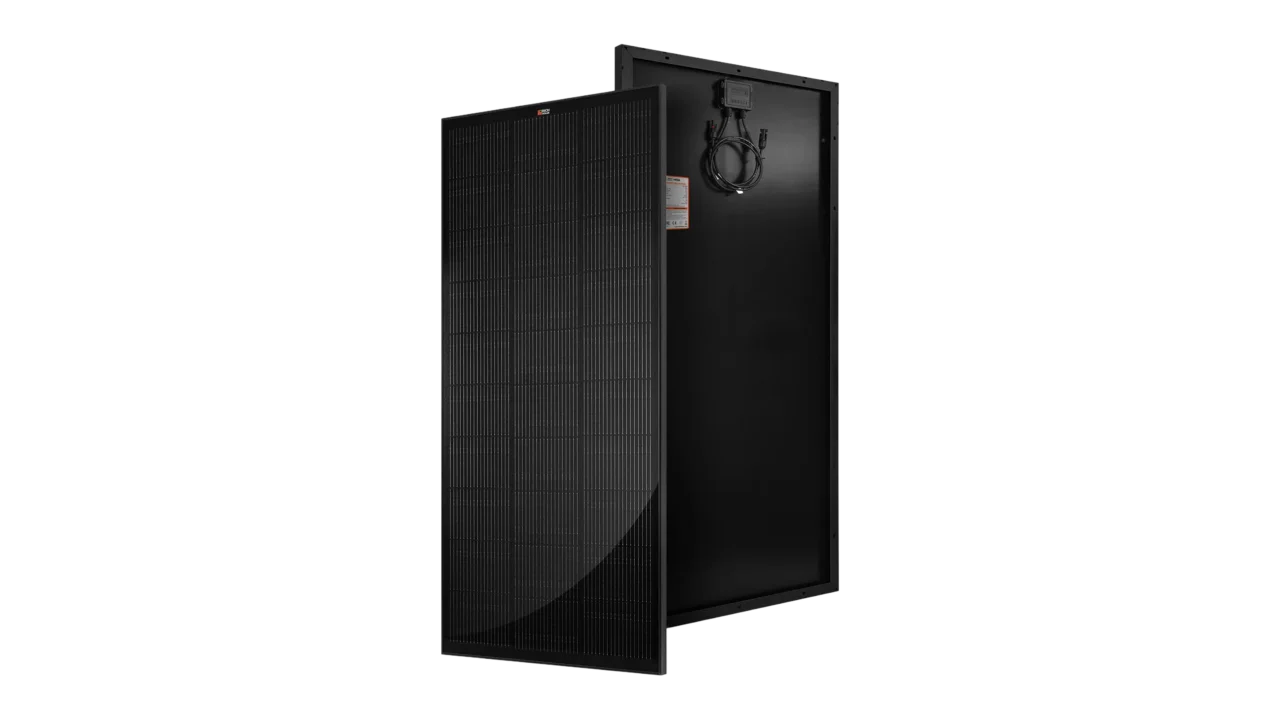 Rich Solar MEGA 200W Solar Panel, All-Black Monocrystalline Solar ...