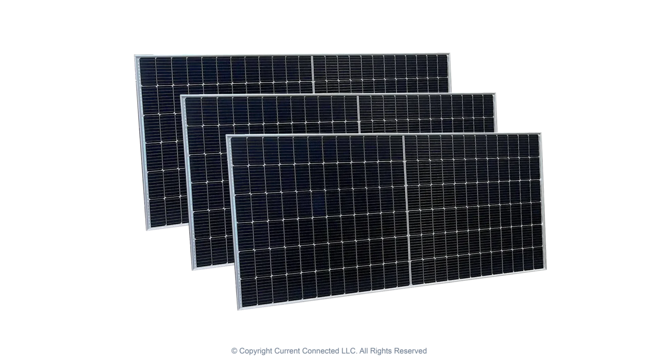 BlueSun Solar 460W Bifacial Monocrystalline Solar Panels with PERC ...